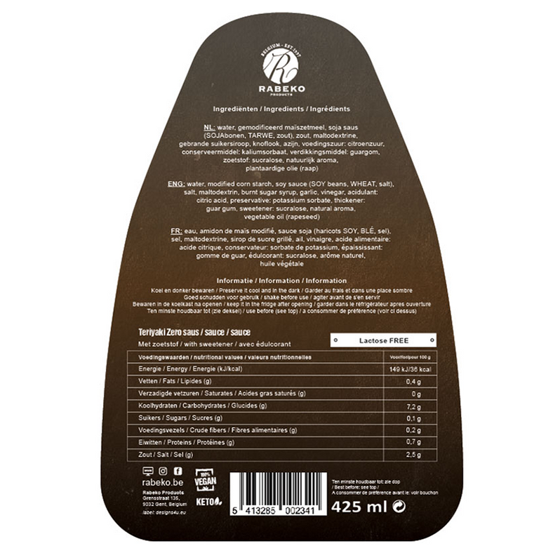 Buy Rabeko Low-Calorie Condiments | Save 20%